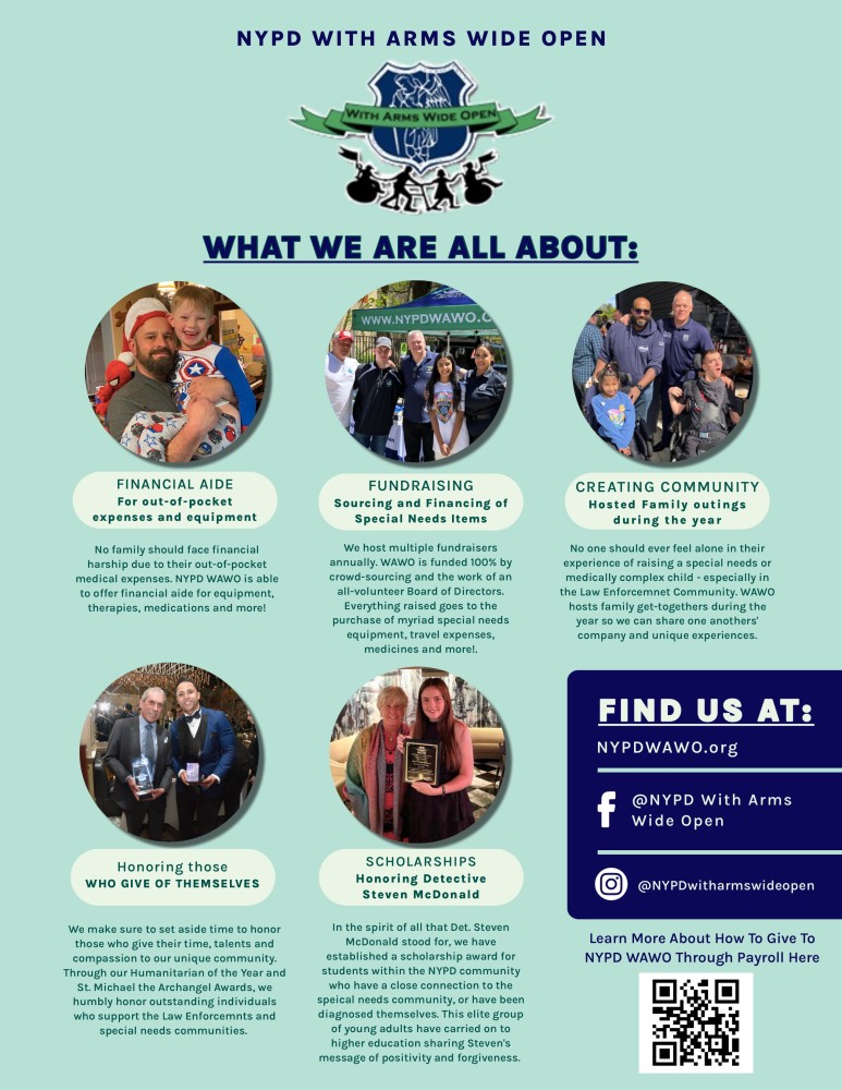 NYPD With Arms Wide Open – A support group. A resource center. A ...
